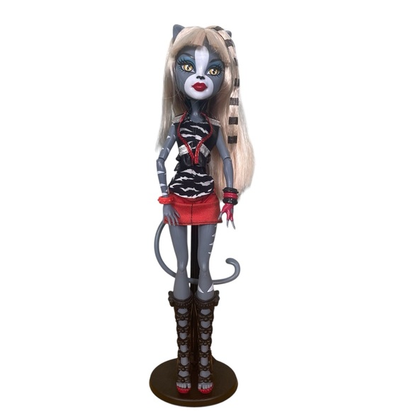 Mattel | Toys | Mattel 21 Monster High Werecat Twins Sister Meowlody ...